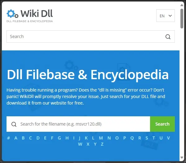 DLL 오류 해결에 필요한 파일 다운로드 사이트 추천 - 서기록