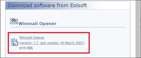 winmail.dat 첨부 파일 내용 보는 방법 - 서기록